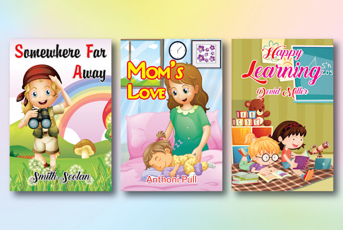 Draw children book cover illustration by Creative_razu | Fiverr