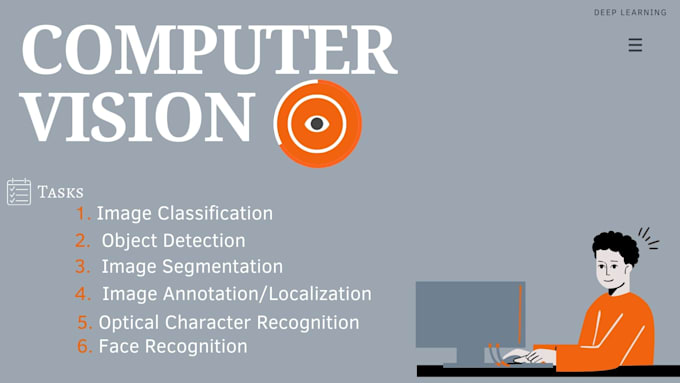 Do computer vision projects using deep learning by Pmahto | Fiverr