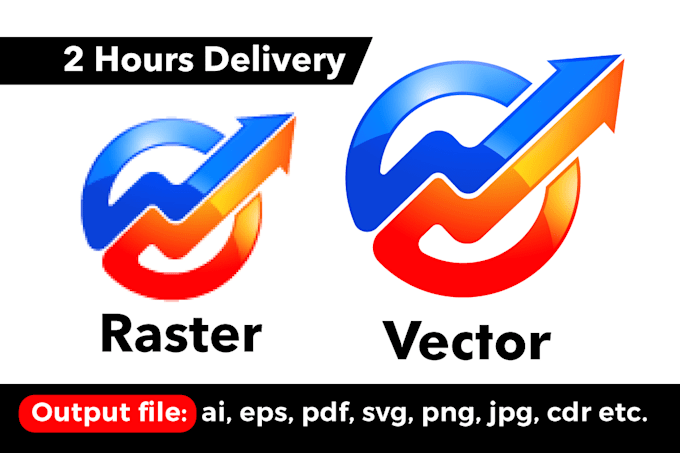 Redraw logo, vectorize, convert graphics to vector tracing by Vecteezee ...