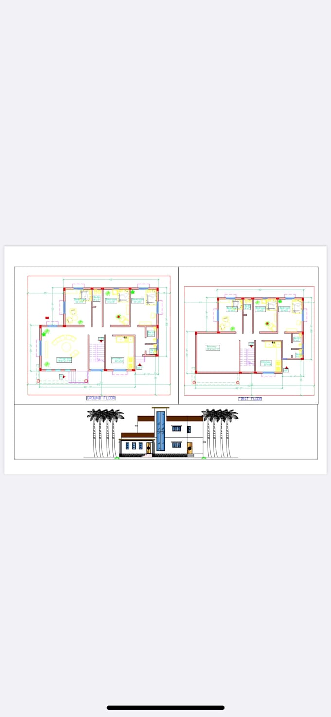 Autocad 2d designing civil by Faria_raisa | Fiverr