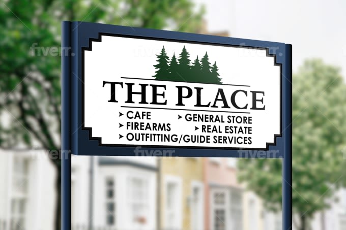 Design real estate yard sign, signboard, billboard, signage, banner by ...