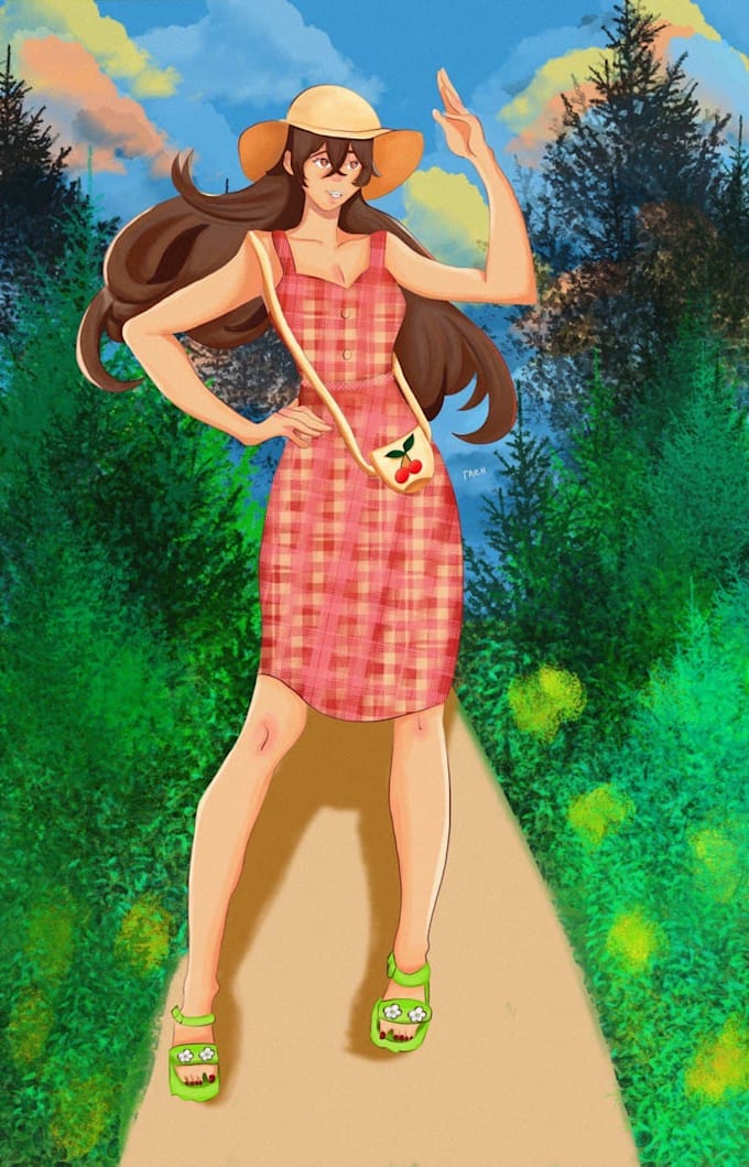 Draw you sfw or nsfw anime by Frogglen | Fiverr