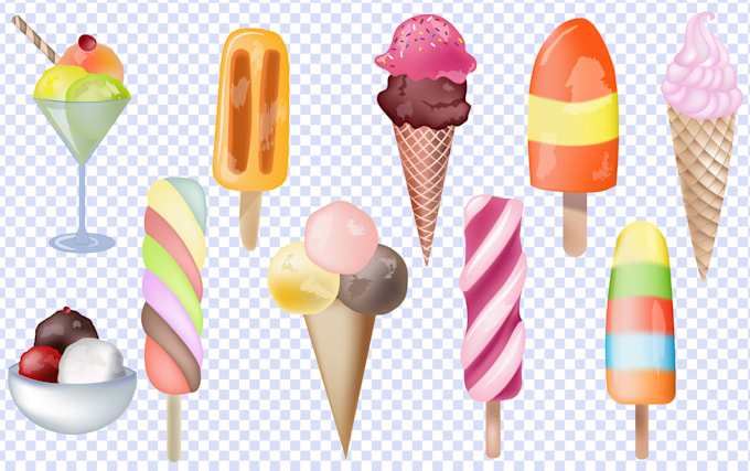 Create watercolor illustration, clipart using mess tool by Tazrin670 ...