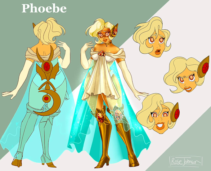 Design your character, create illustrations, or concept art by Krillyj ...