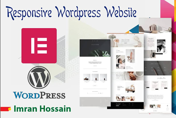 Do full responsive wordpress website creation by Designerimran83 | Fiverr
