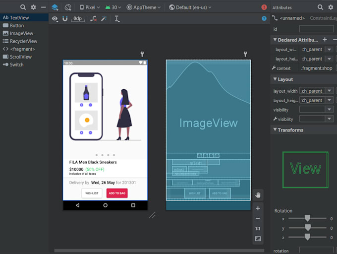 Do android app development, with bug fixes, clean uiux, firebase for ...