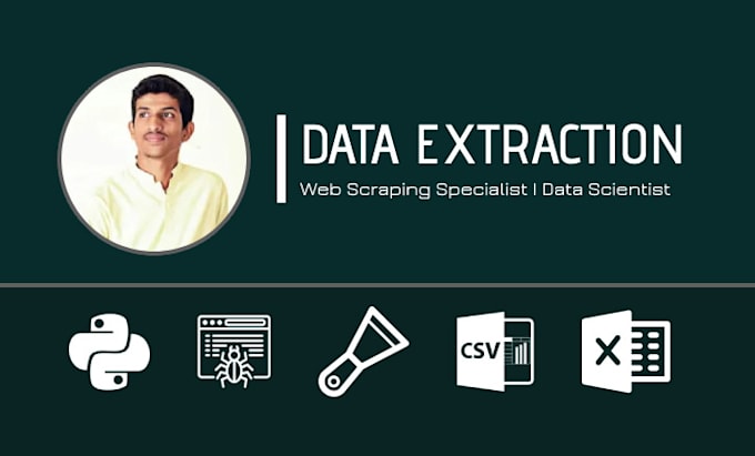 Do web scraping, data extraction from any website or api by Ibadali942 ...