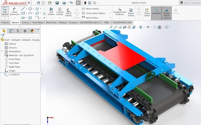 Design 3d cad model stl dxf files using solidworks autocad by ...