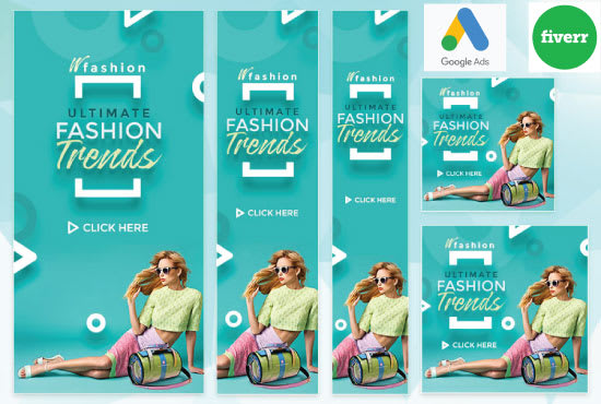 Design html5 banner ads that get more clicks by Hashimtariq145 | Fiverr
