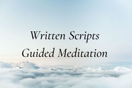 Create mindfulness and meditation scripts by Suekeys | Fiverr
