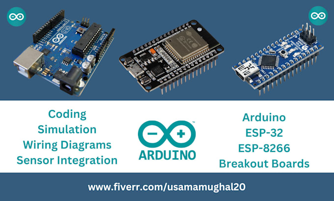Do Arduino Esp32 Iot Programming With Prototyping By Usamamughal20 Fiverr