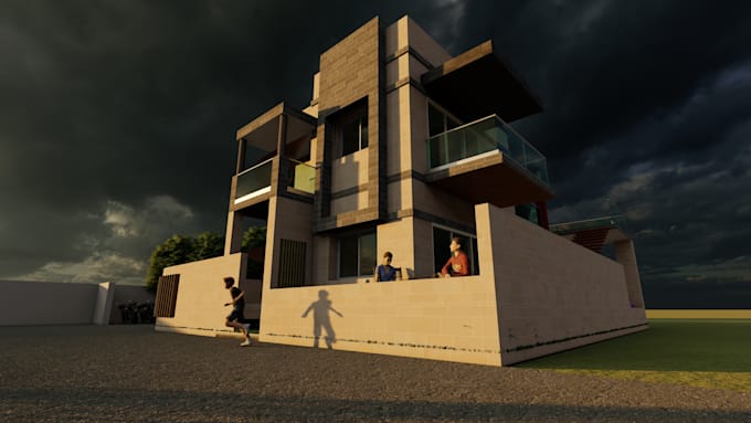 Render realastic models and plans by Paramsinh | Fiverr