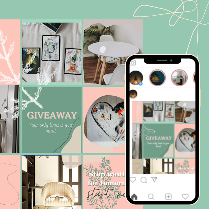 Design beautiful and modern instagram templates on canvas by ...