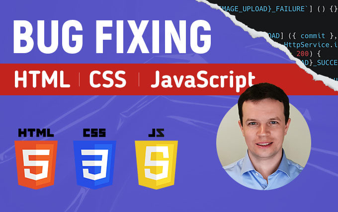 Fix any bug in html, css, or javascript by Tony_myasoedov | Fiverr