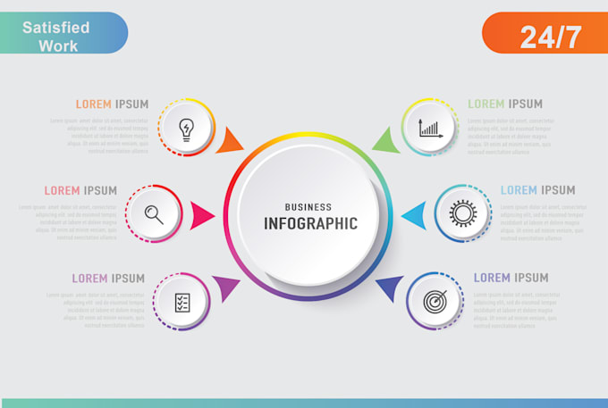 Design professional infographic flow chart,diagram in 24hrs by ...