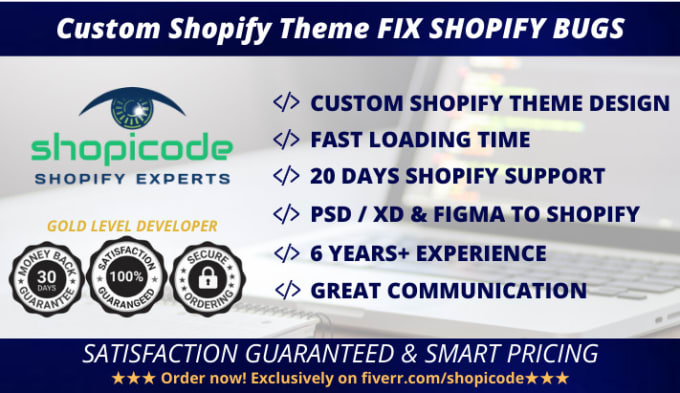 Develop custom shopify theme design fix shopify website bugs theme ... Develop custom shopify theme design fix shopify website bugs theme ...