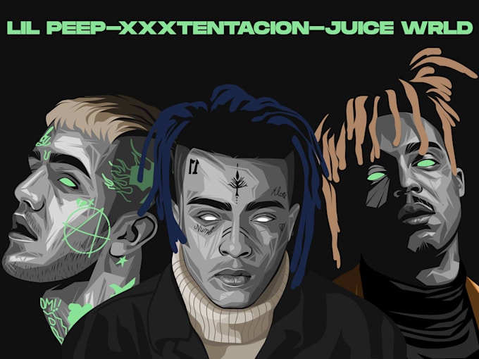 Draw grayscale cartoon potrait from your photo by Fudz_design | Fiverr