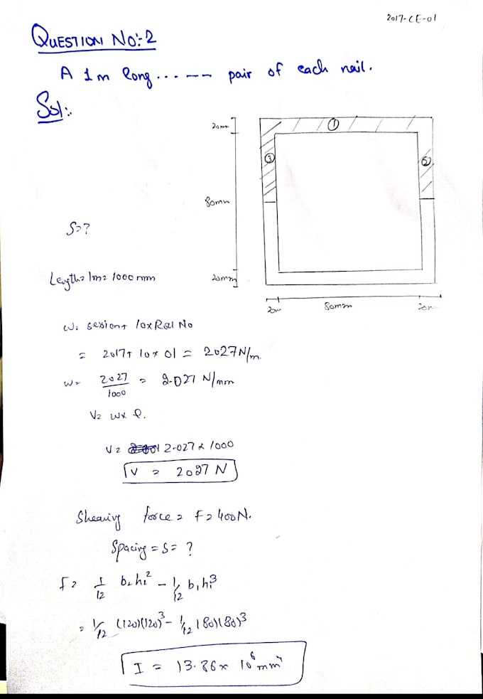 Solve civil engineering problems and data entry by Noyan3 | Fiverr
