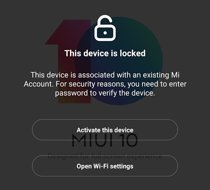 Xiaomi mi account unlock services worldwide by Gatway64 | Fiverr