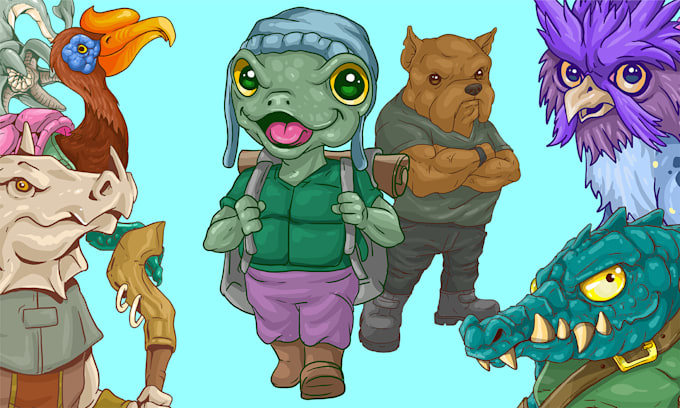 Draw children or cartoon fantasy illustration by Firmanhatibu | Fiverr