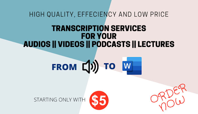 Do french, english and arabic video and audio transcription by Khadija ...