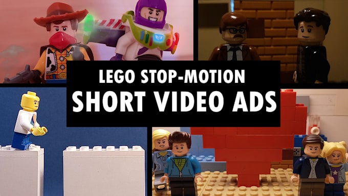 Make a stop motion ads with lego by Ayoozkan | Fiverr