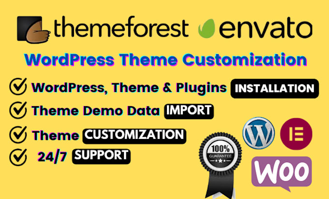 Do themeforest wordpress theme installation, customization, demo import by Faisal_dev_ | Fiverr