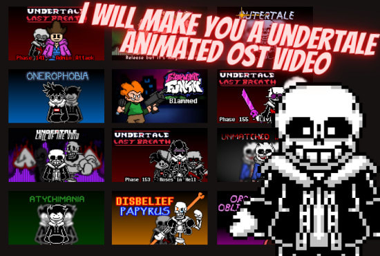 Make you a undertale animated ost video by Itsme_blueberry | Fiverr