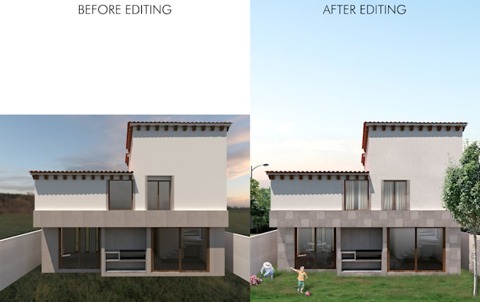Do post production on photoshop for your existing render by Alepooe ...