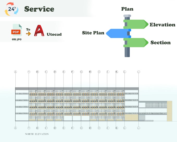 Make creative design house plan in autocad for you by Mdarch786 | Fiverr