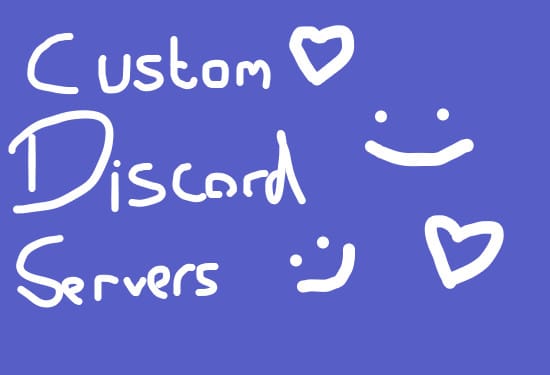 Create a custom discord server and logo by Theshawshow | Fiverr