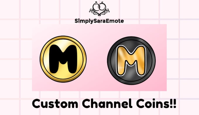 Create a custom channel point loyalty coin by Simplysaraemote | Fiverr