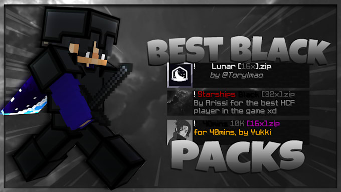 Create two professional bedwars thumbnail for youtube by Adegfx | Fiverr