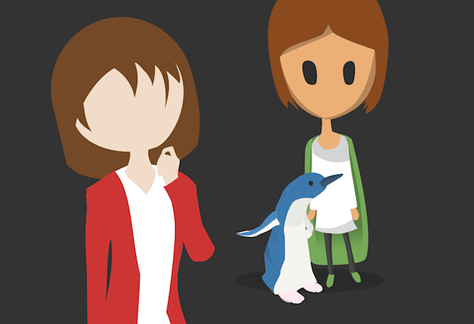 Create a vector illustration or character for you by Theoretical | Fiverr