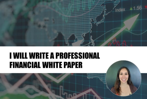 Write a professional financial white paper by Polisaez | Fiverr