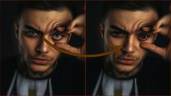 Male hypnotic eyes effect by Makethemhypno | Fiverr