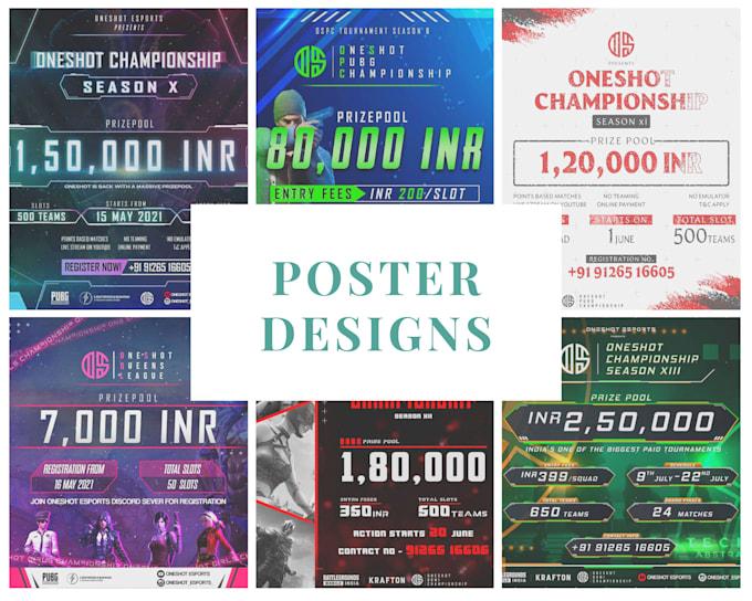 Design eye catching gaming posters and advertisement posters by ...