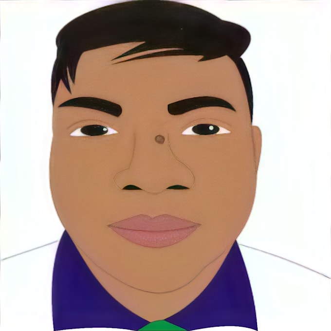 how to draw self portrait cartoon