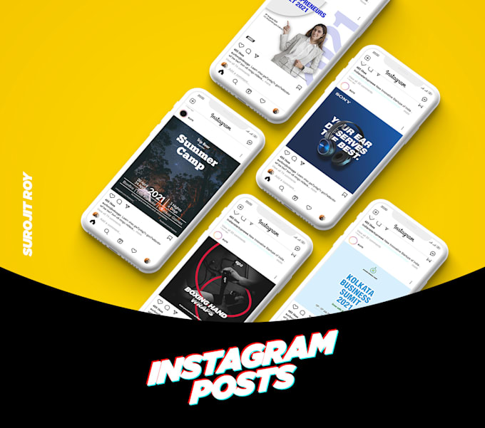 Design engaging instagram posts by Surojitroyy | Fiverr