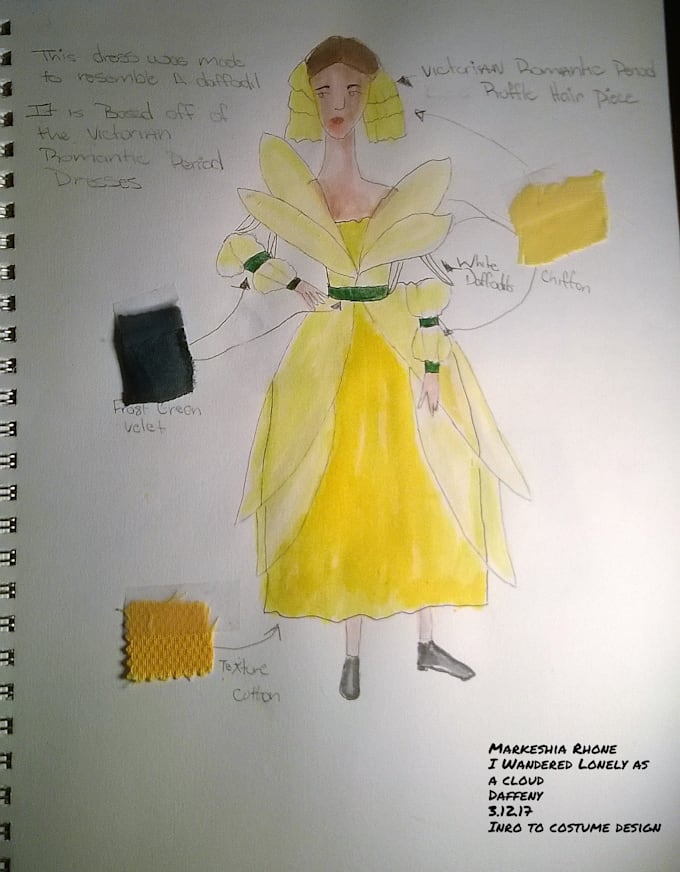Design costume sketches for your theatrical production by Kmarkeshia77 ...