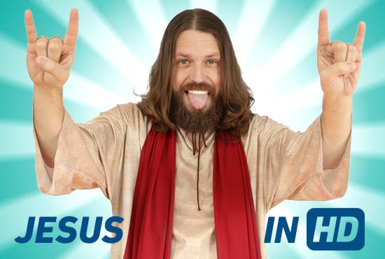 Have jesus rock out to any song and praise it in video by Socalchrist ...