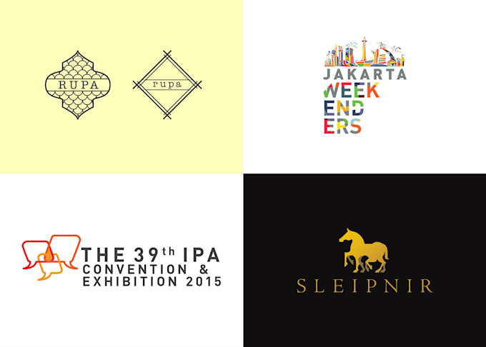 Design your logo with versatile visual style by Fadhilsyachbana | Fiverr