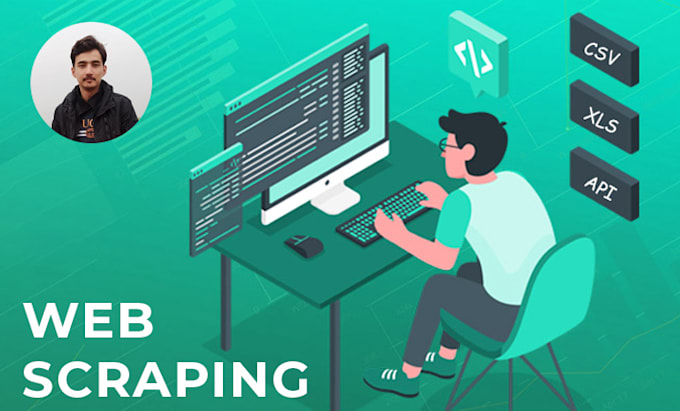 Do python web scraping automation, python project by Komailabbas12 | Fiverr