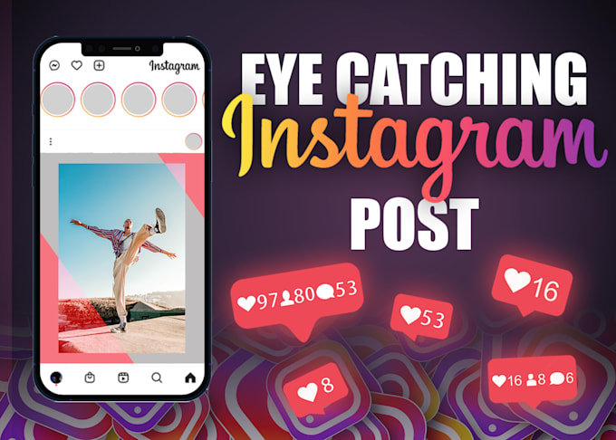 Design an eye catching instagram post by Alin_shekel | Fiverr