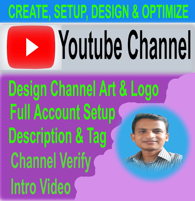 Create setup, design and optimize youtube channel by Barkatfl | Fiverr Create setup, design and optimize youtube channel by Barkatfl | Fiverr