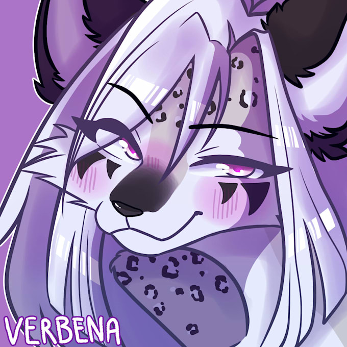 Draw your furry oc or fursona by Verbenauwu | Fiverr