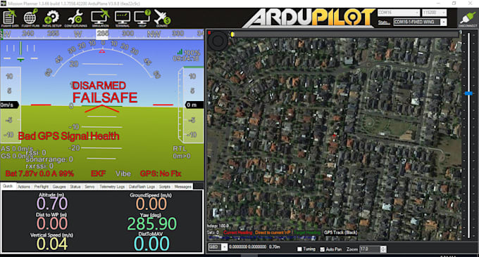 Setup mission planner settings for your drone by team viewer by ...