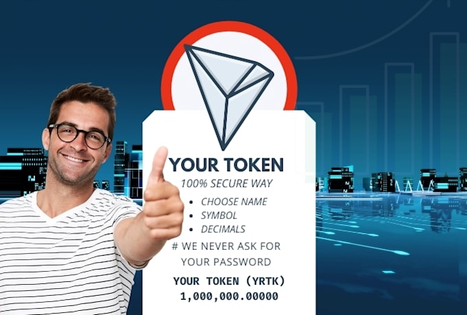 Deploy a trx token on tron blockchain for you by Noyank | Fiverr