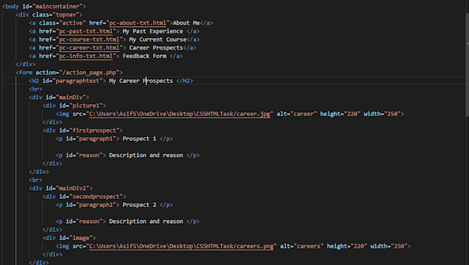 Create responsive website using html, css and javascript