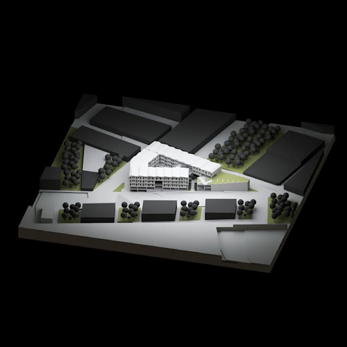 Render a 3d model for your architecture project by Renderfinal | Fiverr